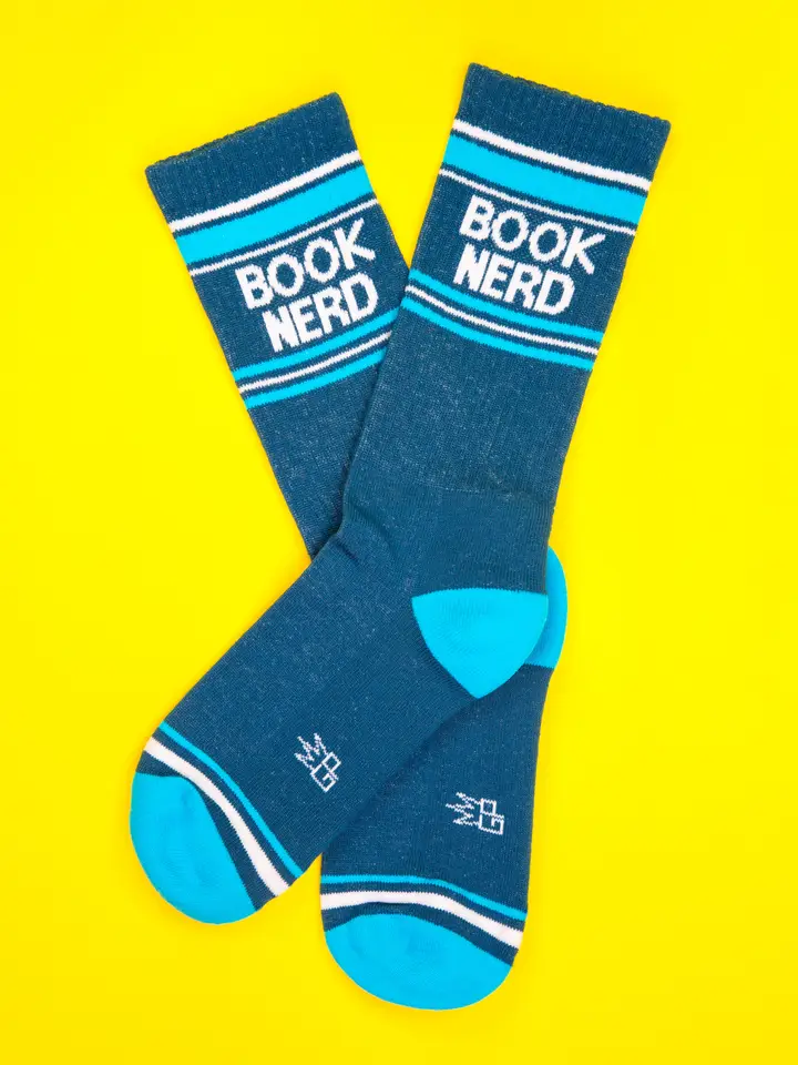 Book Nerd Gym Crew Sock x Gumball Poodle – Heide Shop