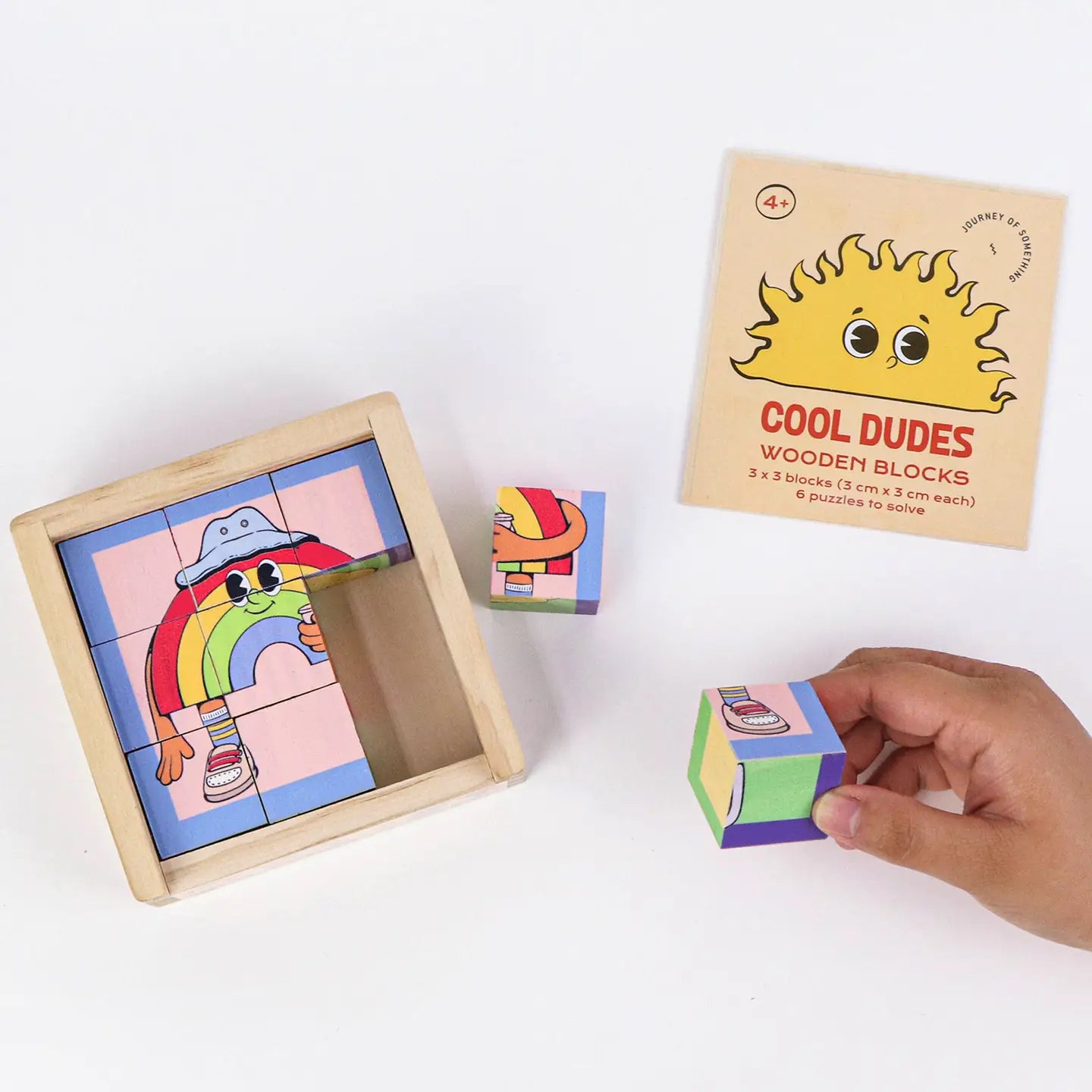 Cool Dudes Wooden Blocks – Heide Shop