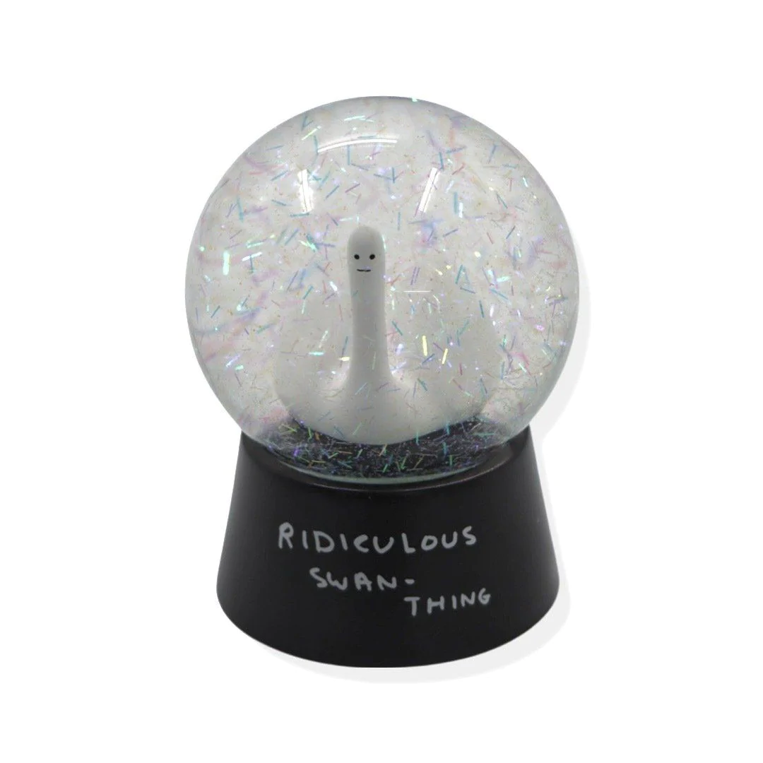 Swan Thing Snowdome x David Shrigley – Heide Shop