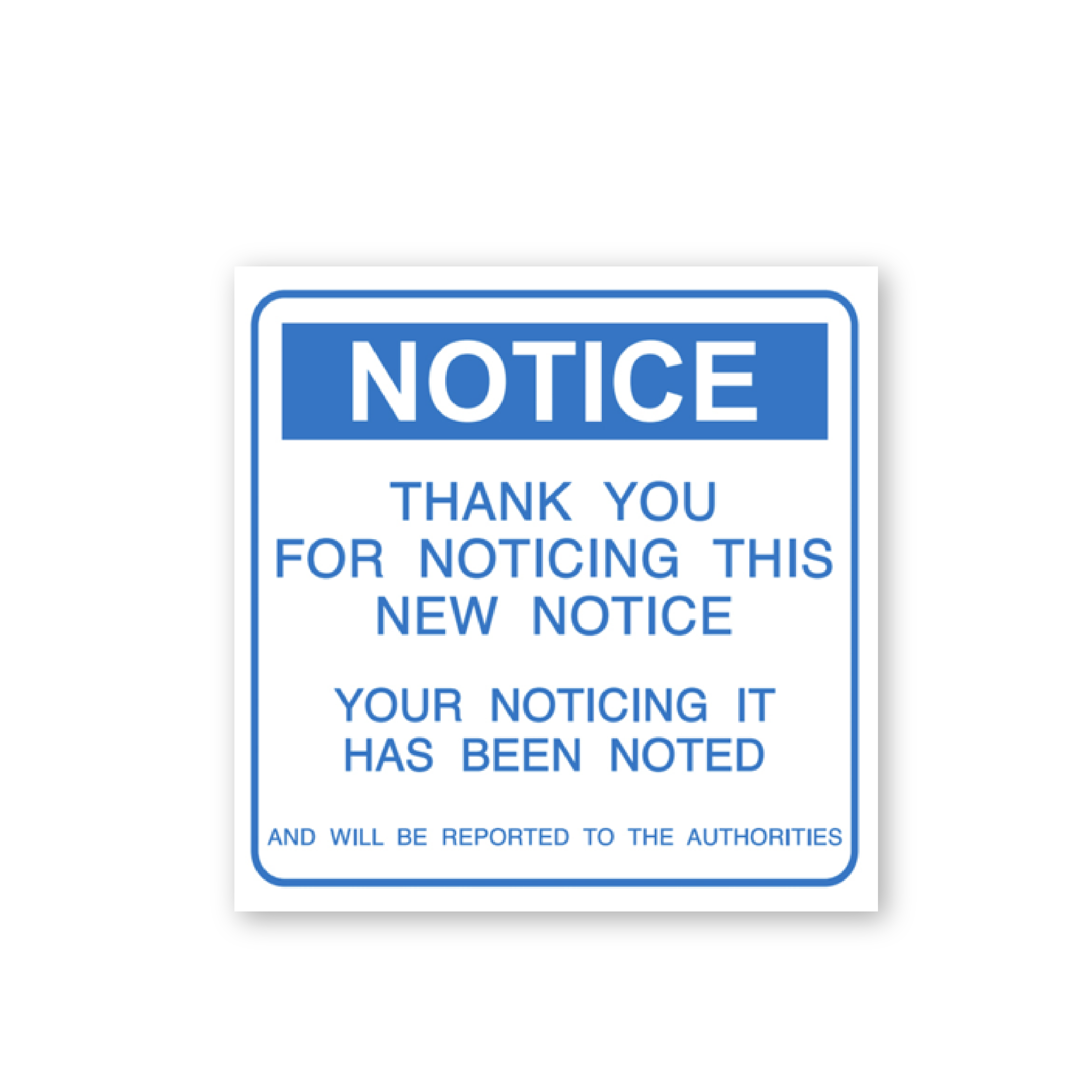 Notice Magnet x Richard Tipping – Heide Shop