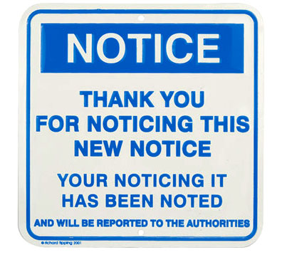 Notice x Richard Tipping – Heide Shop