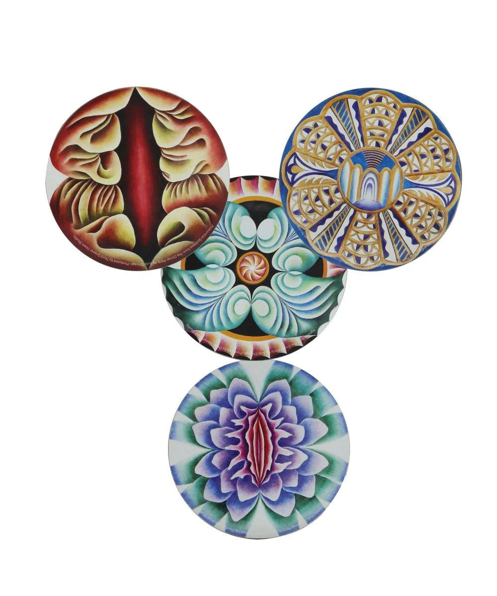 The Dinner Party Coaster Set x Judy Chicago – Heide Shop